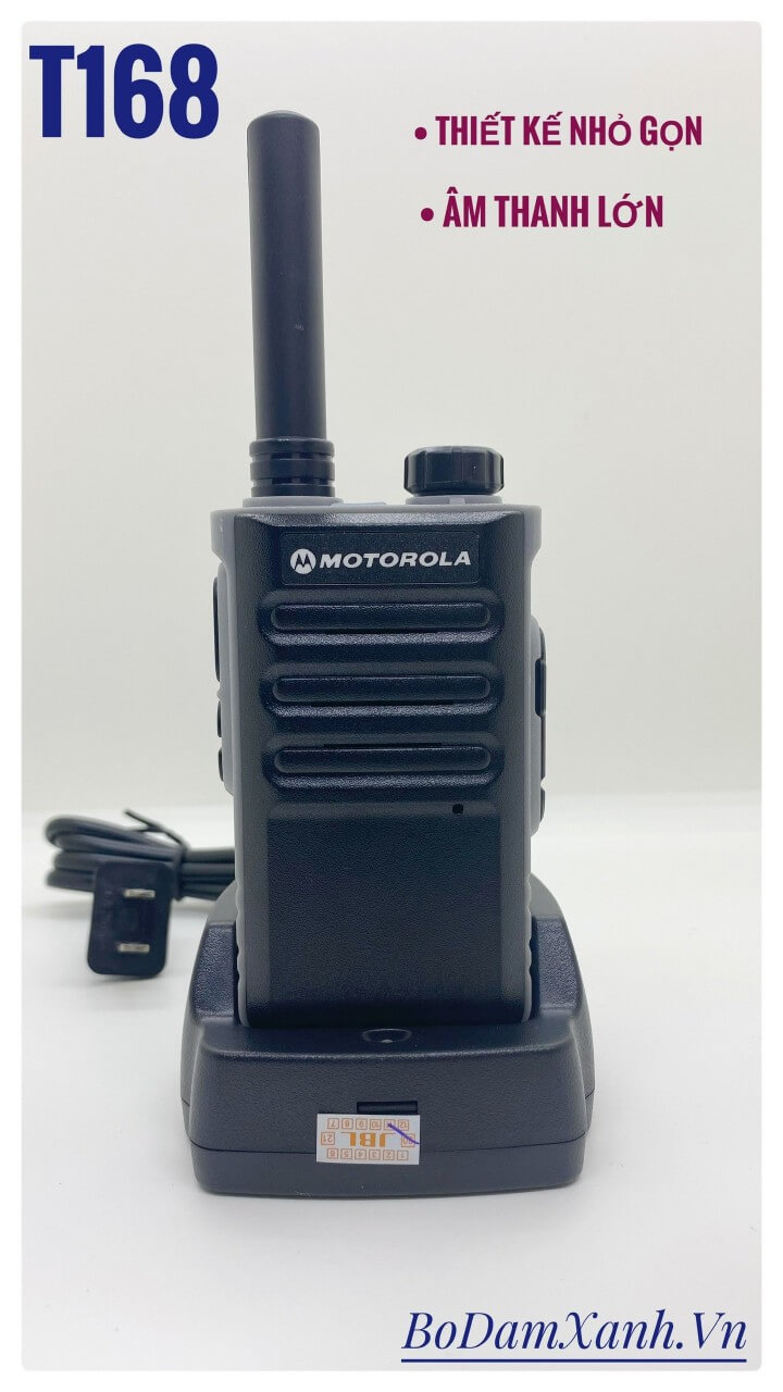 Bộ Đàm Motorola T168 | Bộ Đàm Xanh
